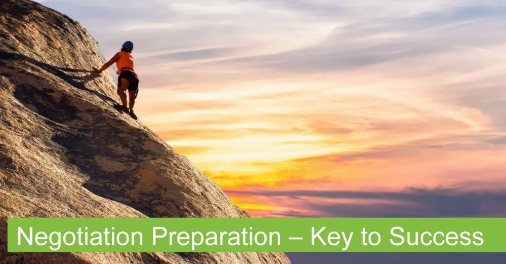 Negotiation Preparation – Key to Success — ENS